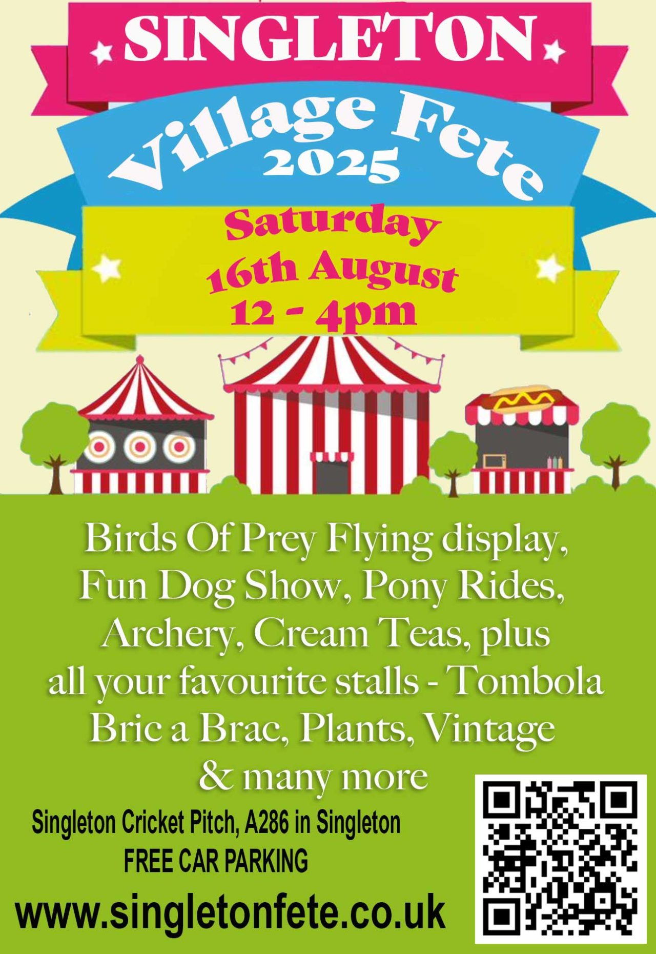 Singleton Village Fete – Family Fun in West Sussex